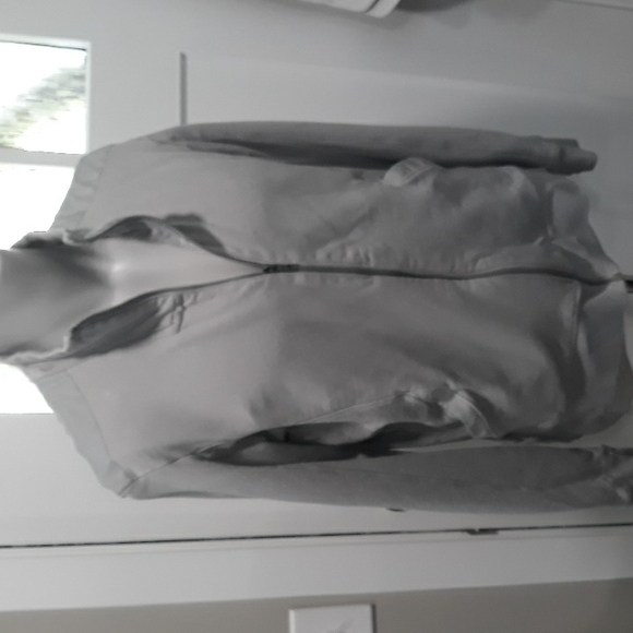 Calvin Klein | Jackets & Coats | Calvin Klein Light Grey Zip Jacket ...